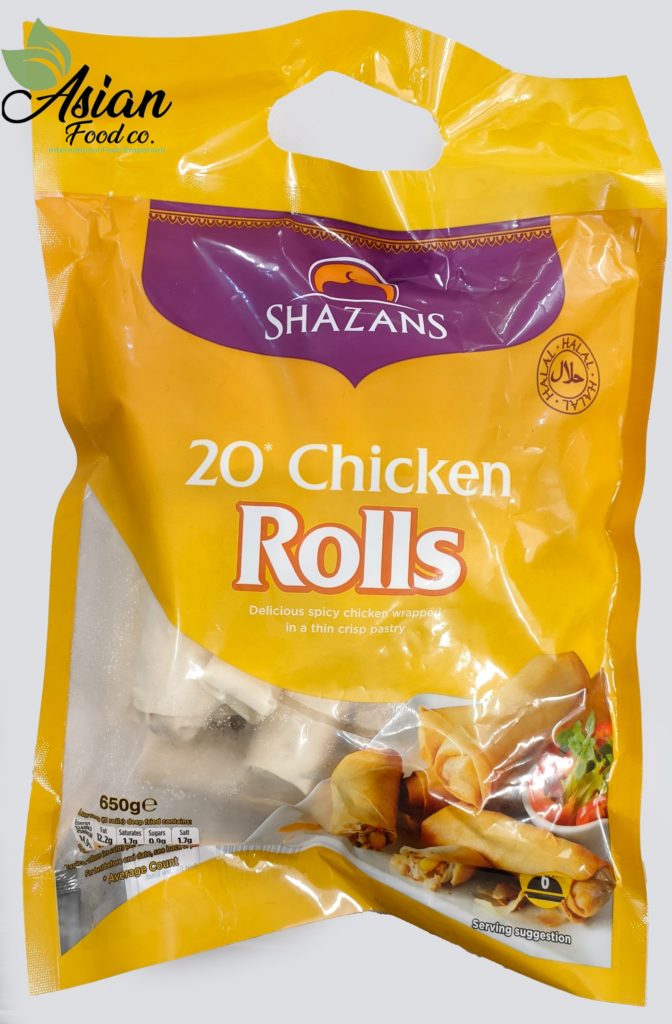 Shazans 20 Chicken Rolls – Asian Food Co
